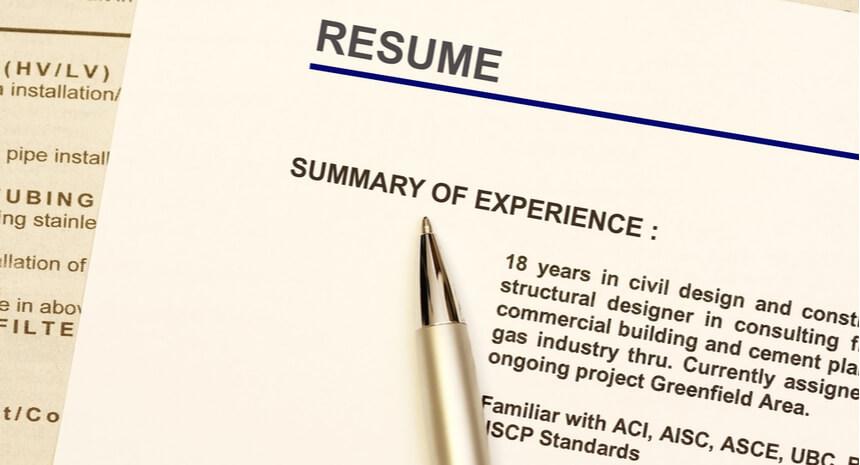 How to Write Resume Job History Section | Resources