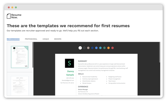 How to Write Resume Job History Section | Resources