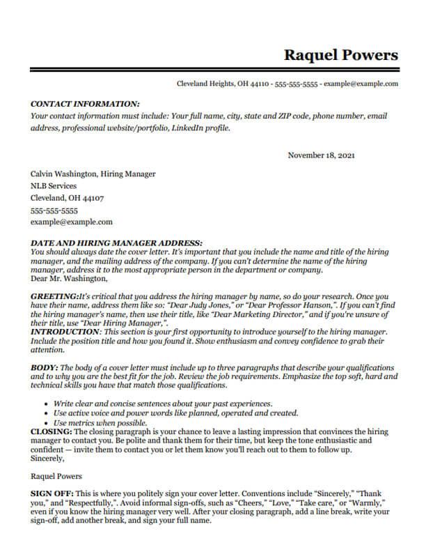 Free Cover Letter Templates for 2023 | Customize & Download