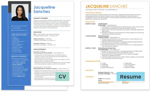 CV Vs Resume: What's the Difference Between the Two