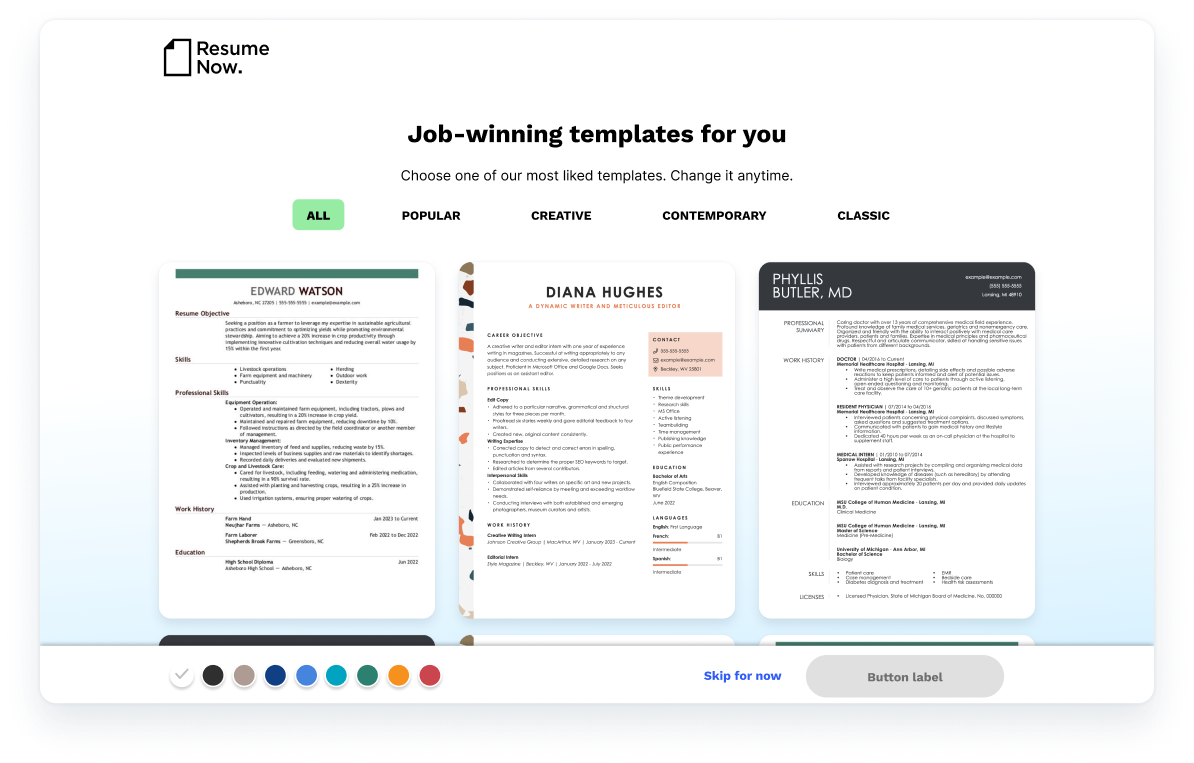 Best Microsoft Word Resume Templates for 2024