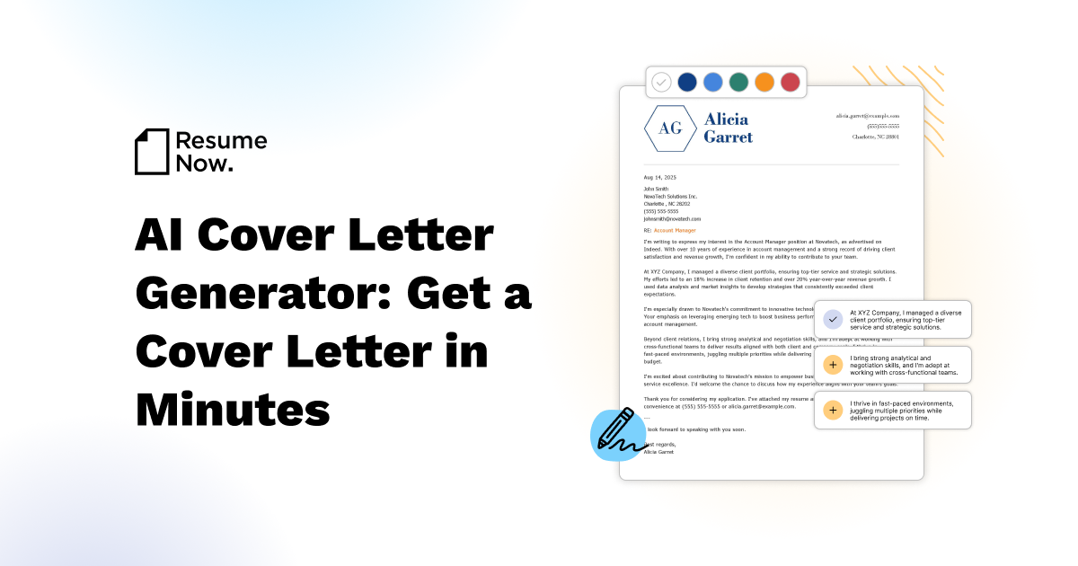 AI Cover Letter Generator: Create & Download Now