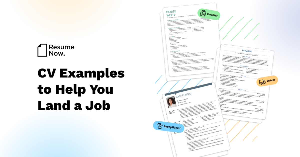 80+ CV Examples to Land a Job in 2026