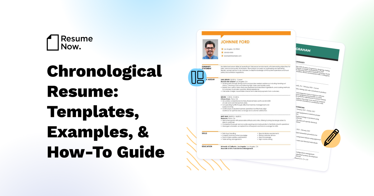 Chronological Resume Format: Templates & Examples