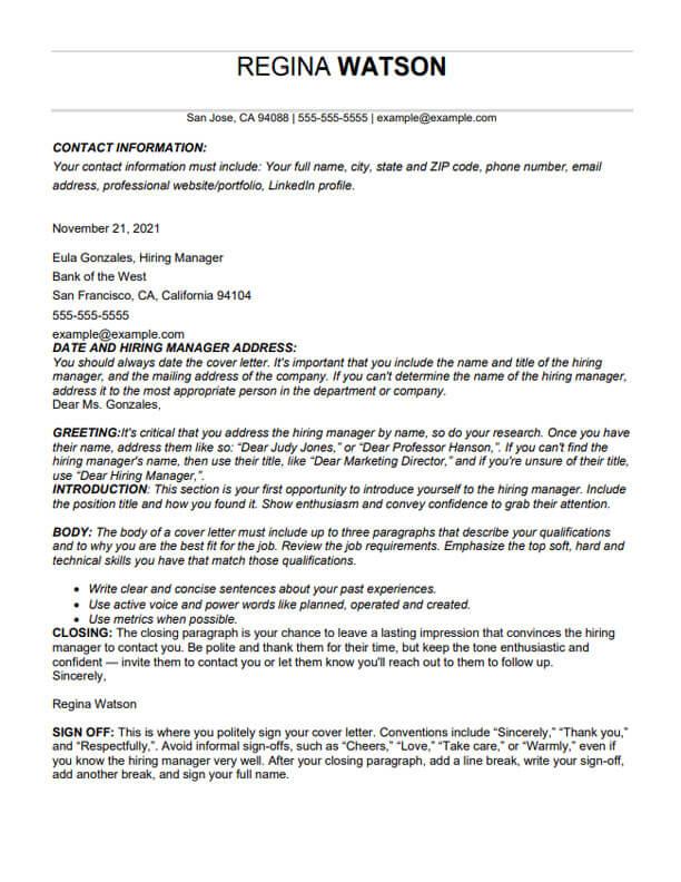 Free Cover Letter Templates for 2023 | Customize & Download