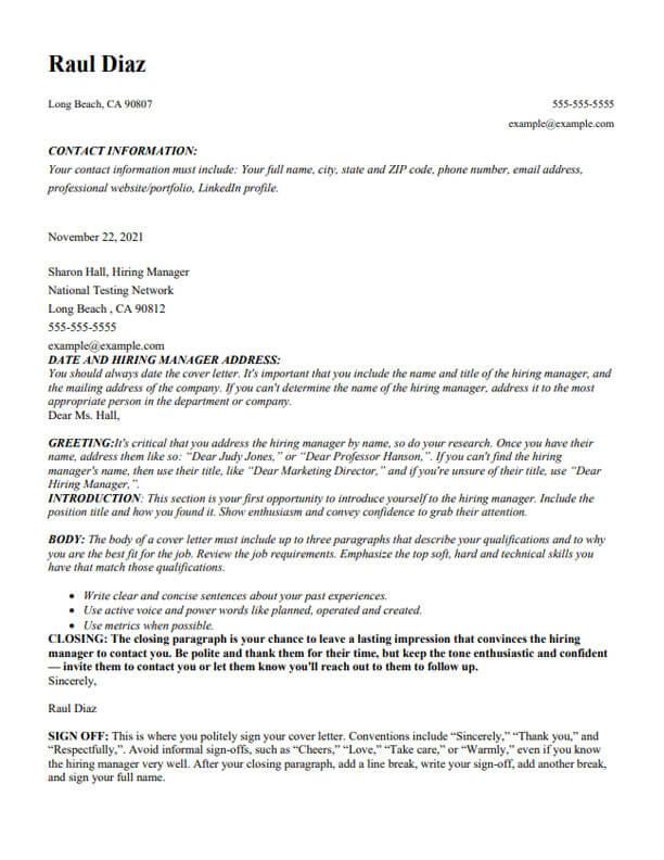 Free Cover Letter Templates for 2023 | Customize & Download