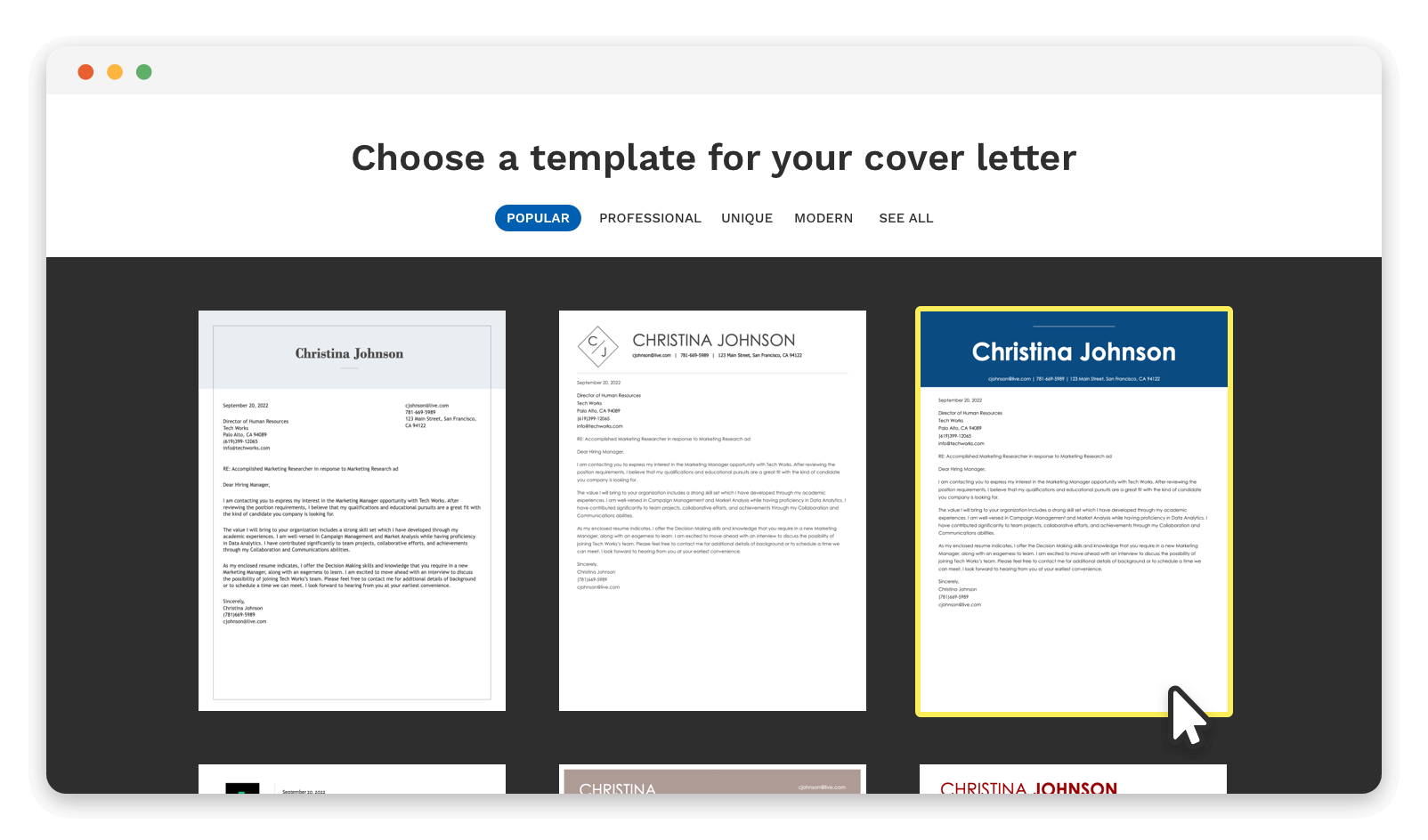 Free Cover Letter Templates for 2023 | Customize & Download