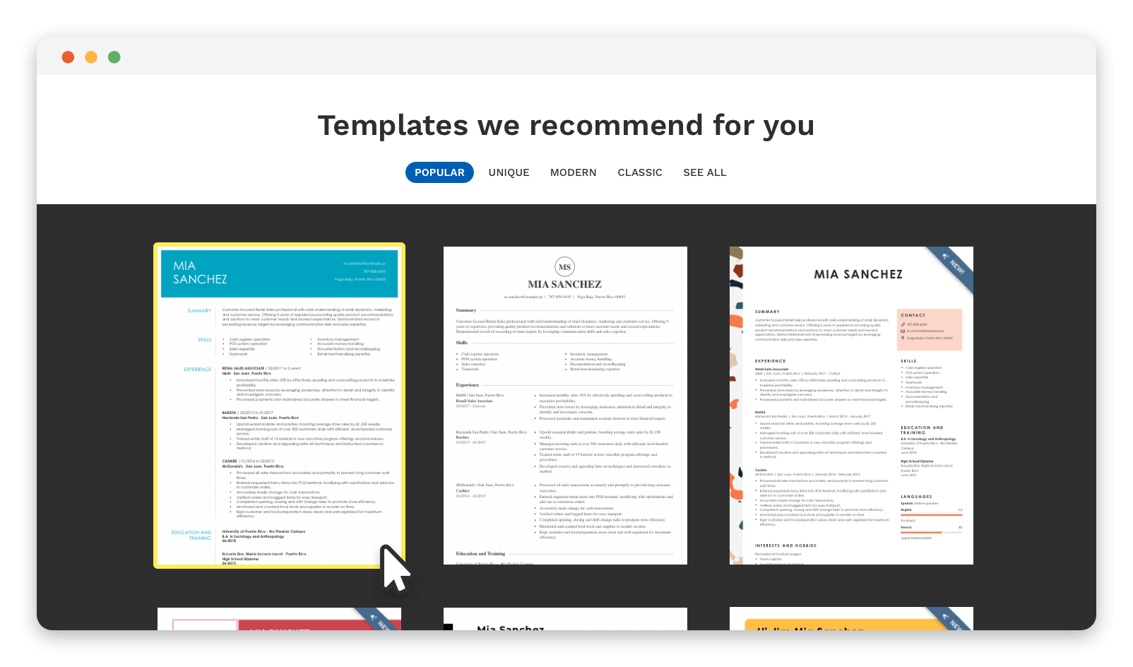 20+ Simple Resume Templates for 2023 [Free Download]