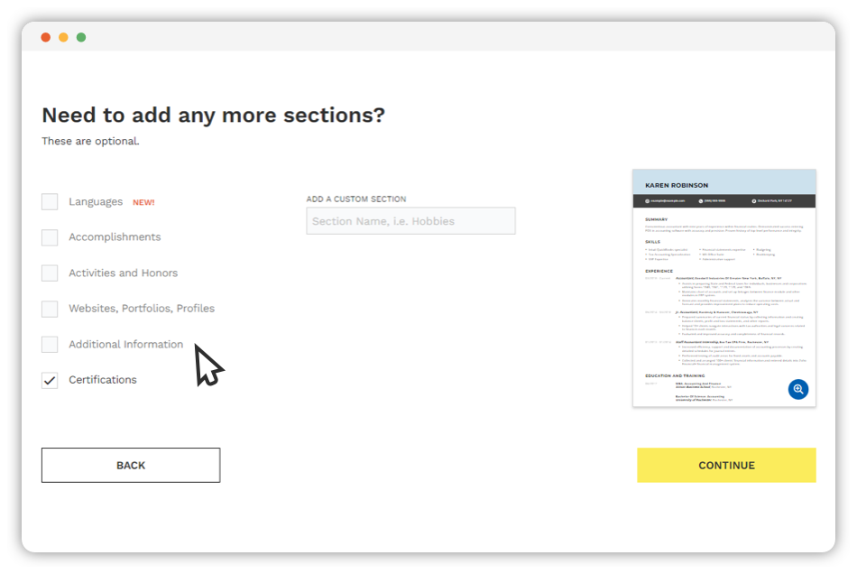 Free CV Maker : Create Your Curriculum Vitae Online