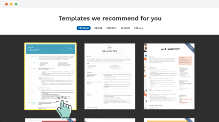 Free CV Maker : Create Your Curriculum Vitae Online